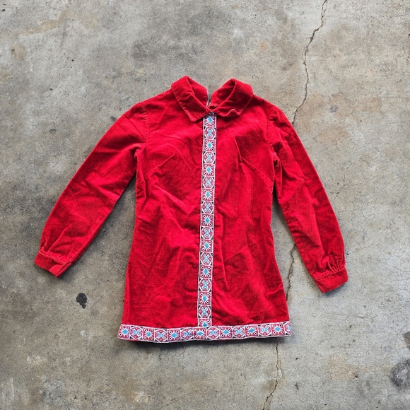 Tops | Vintage 6s 70s Novelty Deco Rocksbillt Geometric Gogo Chamois ...